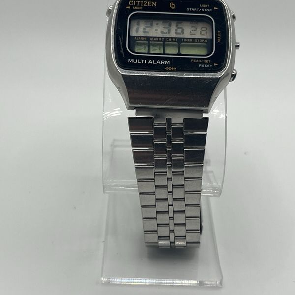 Vintage Citizen Multi Alarm Digital Watch 40-1030 | WatchCharts Marketplace