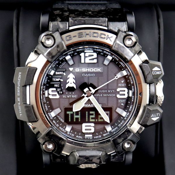 [CASIO] Casio G-SHOCK Mad Master Solar Watch Rubber Black GWG-2000 ...