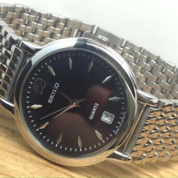 SEIKO 7N01-0EA0 MENS QUARTZ WATCH WITH DATE FUNCTION & ORIGINAL BOX ...