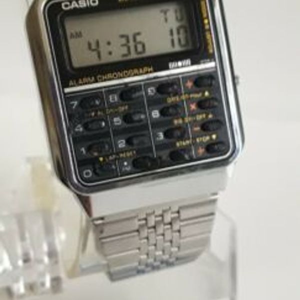 Casio Vintage calculator watch CA-505 Made in Japan U from the 1980s!!!! | WatchCharts Marketplace