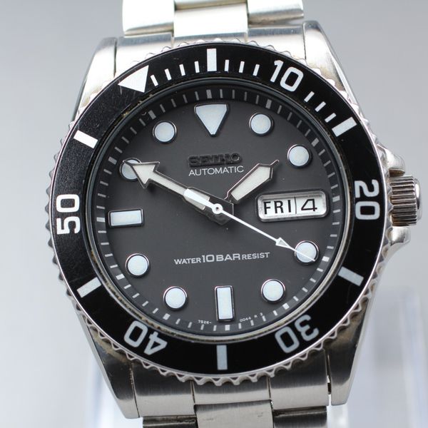 "Near Mint" Seiko Diver's SKX031 7S26-0040 Black Automatic Men Watch ...