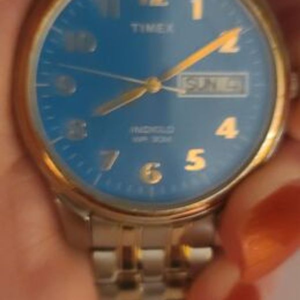 Vintage Timex Indiglo Men's Calendar Watch | WatchCharts Marketplace