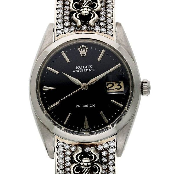 Chrome Hearts x Rolex/ROLEX Size: 34mm [Ref.6694/Oyster Date] Dagger ...
