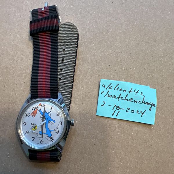 [WTS] Seiko MGM 5000-7000 Tom and Jerry Handwound Mechanical - $195 ...