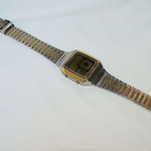 RARE VINTAGE SEIKO G757-4030 JAMES BOND OCTOPUSSY COLLECTIBLE LCD WATCH ...