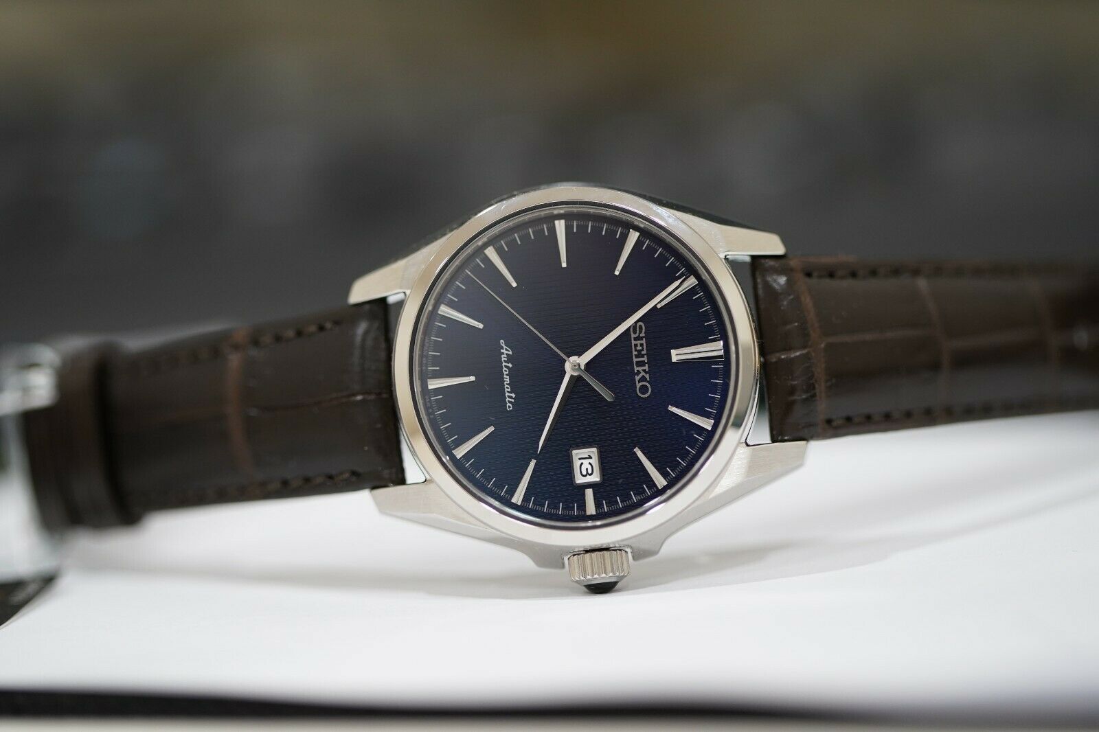 Seiko SARX045 Made in Japan on Genuine Seiko Leather Strap Brand New ...