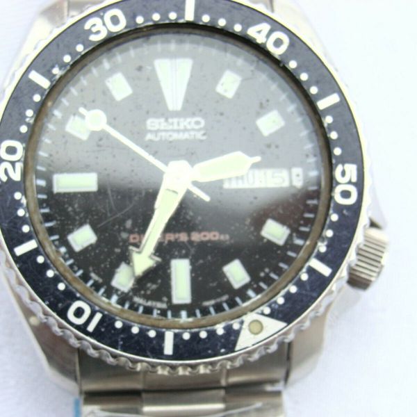 Vintage Seiko Dive Watch 7S26-0028 runs fast as is for parts ...