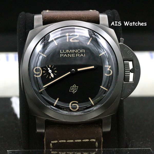 FSOT: Panerai PAM 617 Luminor 1950 3 Days Titanio DLC 47MM Box & Papers ...