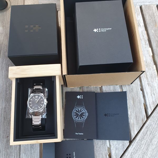 Christopher Ward C12 The Twelve 40mm Automatic Watch - Basalt Grey ...