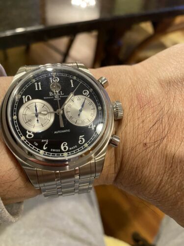 Ball Trainmaster Cannonball Chronograph Automatic Men's Watch CM1052D ...