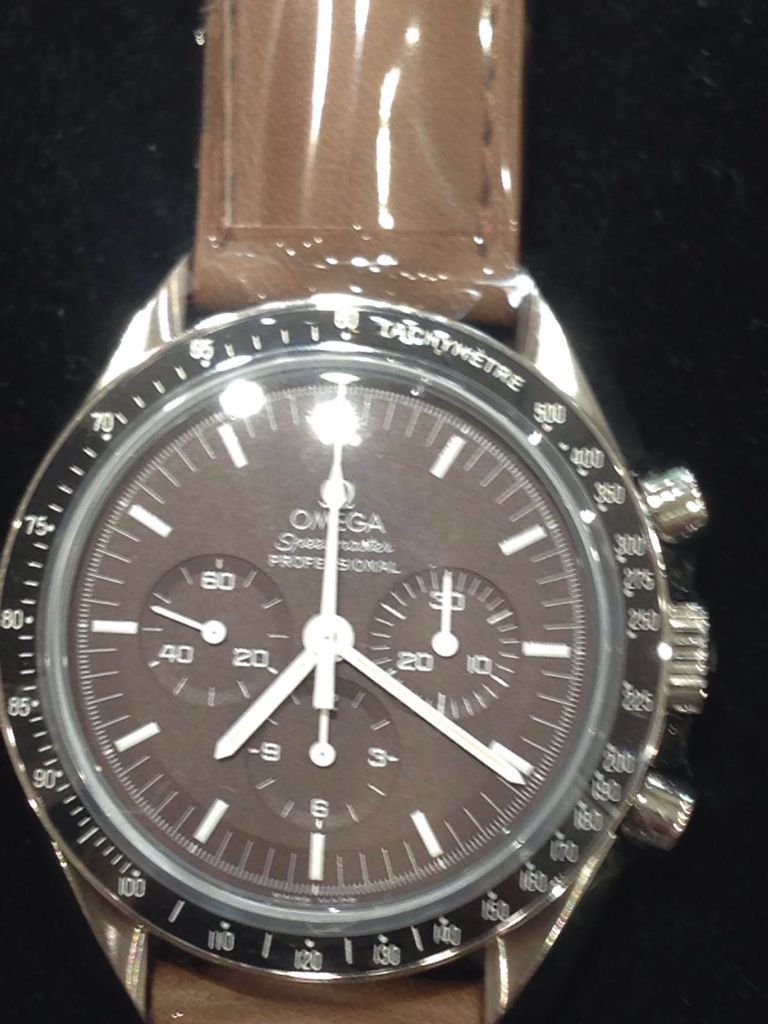 FS Omega Speedmaster Brown dial strap | WatchCharts