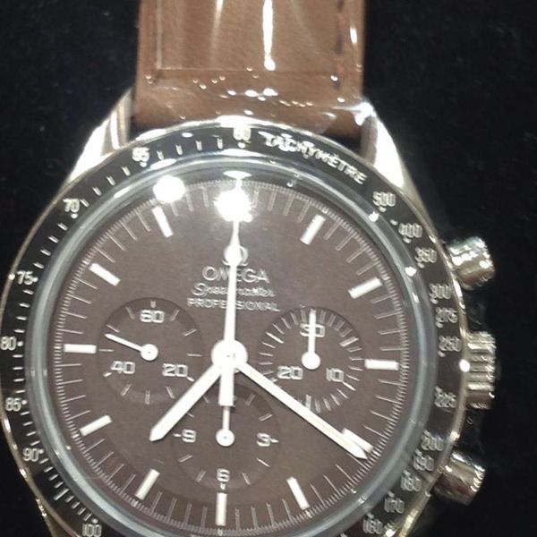 FS Omega Speedmaster Brown dial strap | WatchCharts