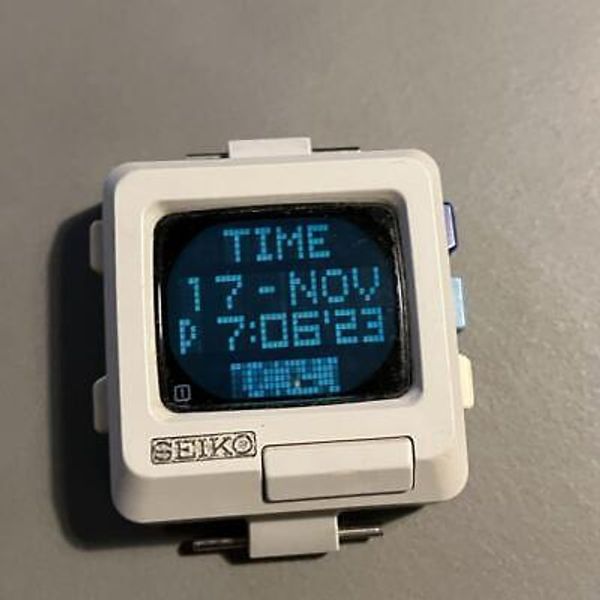 SEIKO TIMETRON White W853-4000 QUARTZ VINTAGE Japan | WatchCharts ...