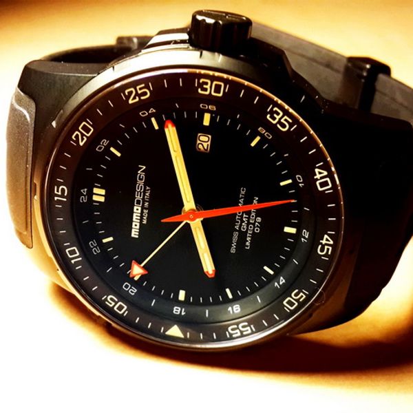 SOLD: MOMO Design Pilot GMT limited edition #78 ($800+shipping ...