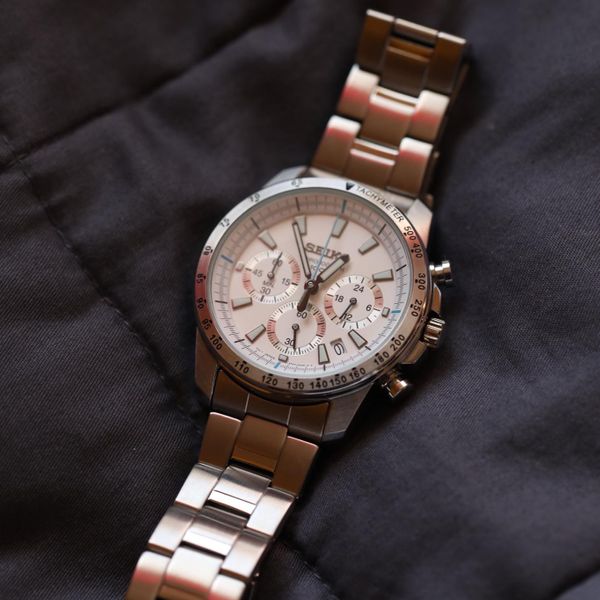 [WTS] Seiko SSB025 + 20mm Straps! | WatchCharts