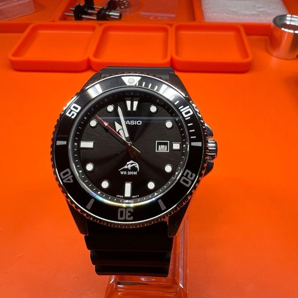 Casio Black Duro MDV-106 Sapphire Upgrade Mod. | WatchCharts Marketplace
