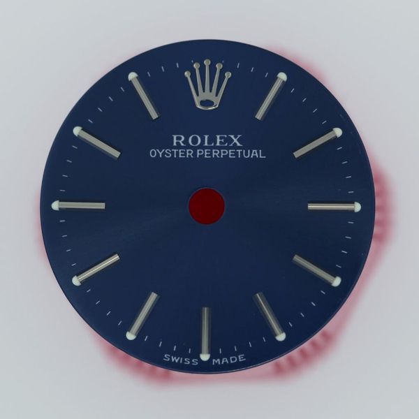 Original Rolex Lady Oyster Perpetual 26mm 76080 Royal Blue Dial SS #A67 ...