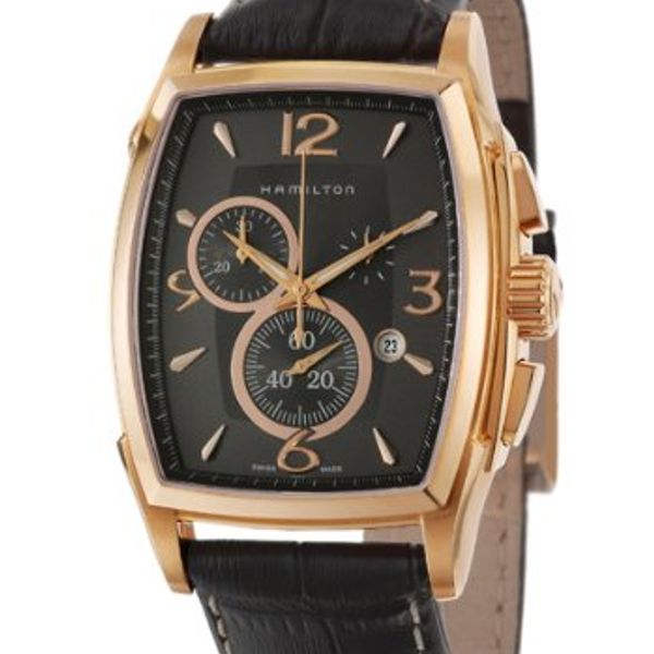 HAMILTON [Hamilton] h36442585 Jazz Master Tonneau Chrono MENS Watch ...