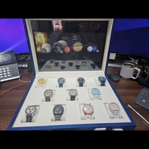 Omega Swatch Moonswatch FULL SET! All 11 Watches, Never Worn, 100% ...