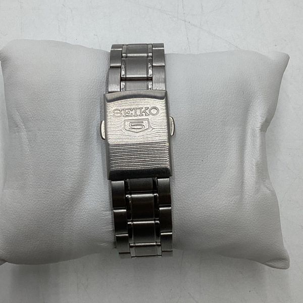 SEIKO 5 SNKK27 Men's Automatic Day Date Blue Dial Stainless Steel Watch ...