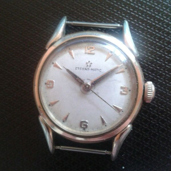 Vintage Mens Eterna-matic watch | WatchCharts Marketplace