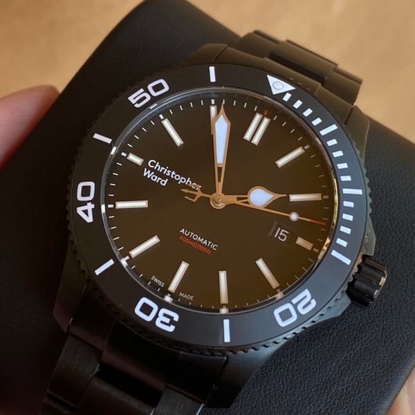 [WTS] Christopher Ward C60 Titanium 600M Diver’s Watch Full Kit ...