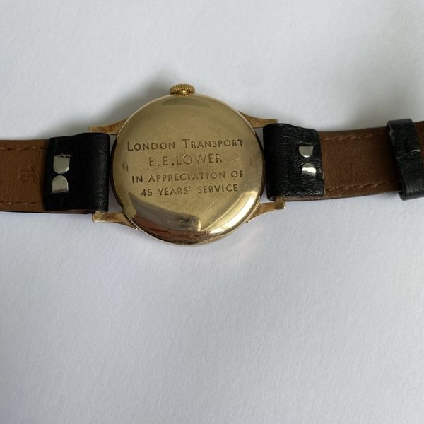 Tudor Rolex 9ct Gold Men's Watch Vintage 1957 Edinburgh Hallmark ...