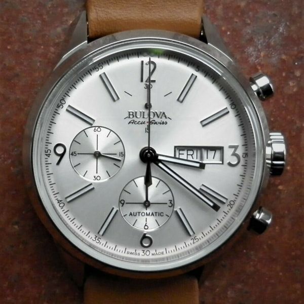 Bulova 63C116 Gent's Accu-Swiss Murren 12Hr Chronograph. | WatchCharts ...