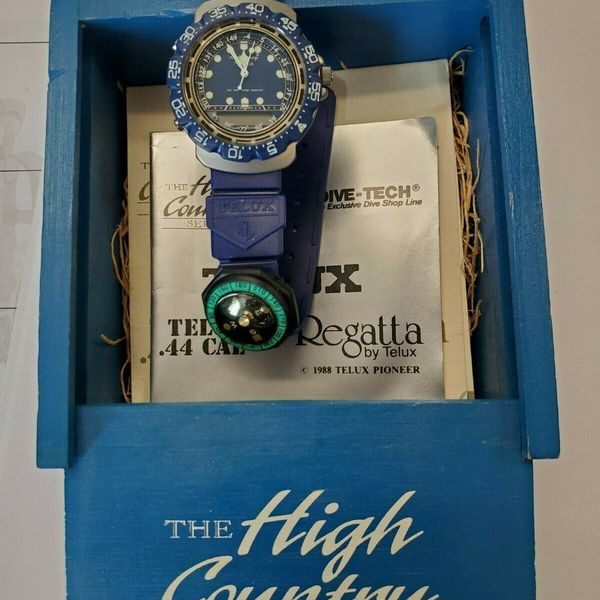 Telux Quartz Dive Watch The High Country Series - Never Used ...