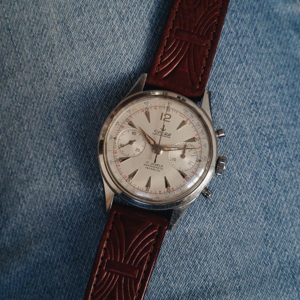 [WTS] 1960s Spera Chronograph Cal. Landeron 248 in Stainless Steel ...