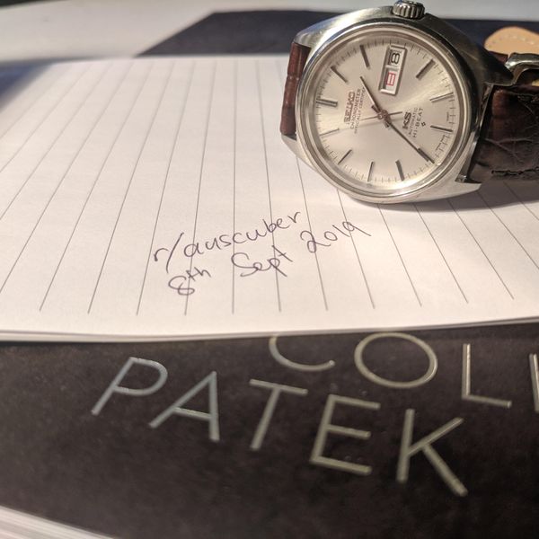 [WTS] King Seiko Chronometer 5626-7060 Hi-beat , Day-Date, Pristine Dial, Complete Gold ...