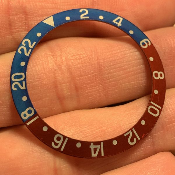 Beautiful fat font Rolex 1675 GMT insert | WatchCharts