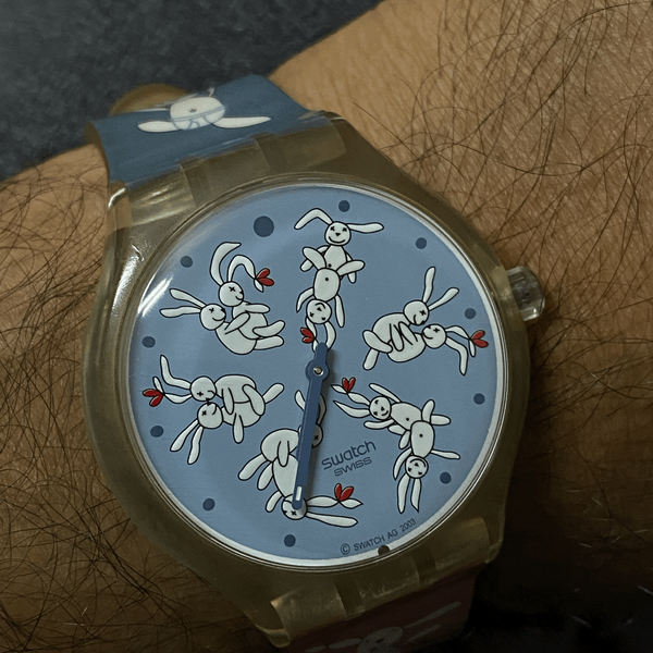[$500 USD] Swatch Bunnysutra | WatchCharts Marketplace