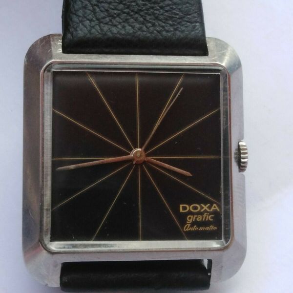 Vintage DOXA Grafic Automatic Men's Watch RARE | WatchCharts