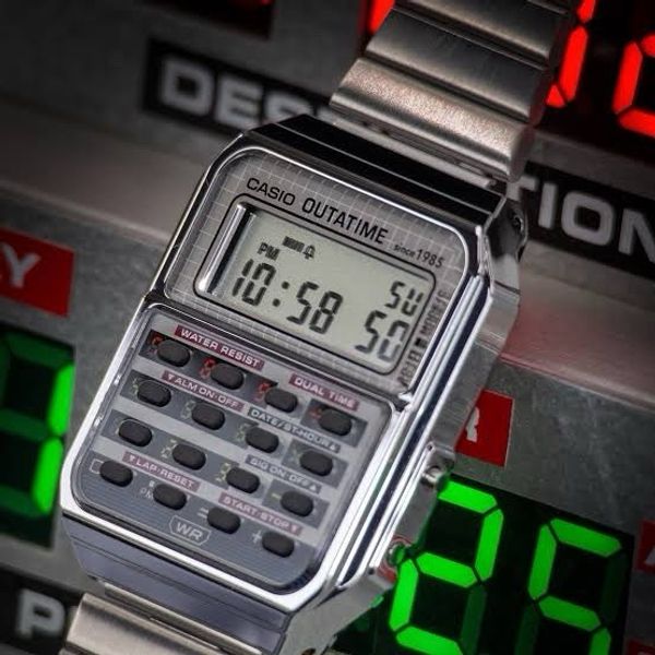 Casio CA-500WEBF-1AJR Back To The Future Watch - In Hand | WatchCharts ...
