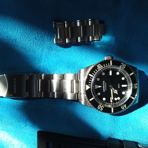 VERY GOOD CONDITION ARMIDA A9 NEWEST GEN SAPPHIRE BEZEL | WatchCharts ...