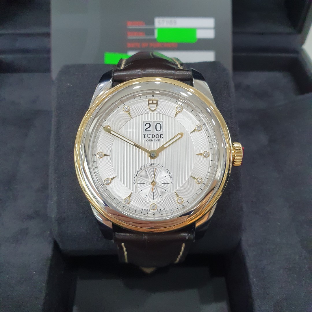 Tudor Glamour Big Date 57103 Automatic Watch 42mm MT5641 In House ...