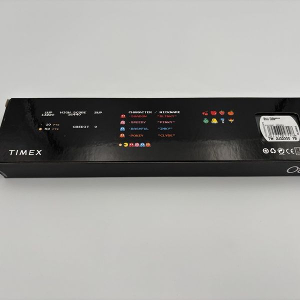 Timex T80 Pac Man Digital Stainless SteelBlack Watch PacMan ...