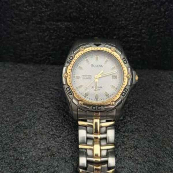 Bulova Millennia Motion Quartz Kinetic Men’s Watch White Dial 100m ...