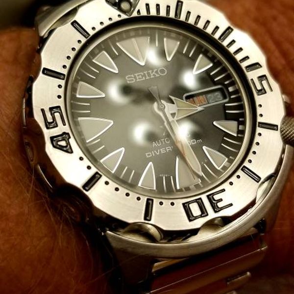 Seiko Black Monster SRP307 Gen. 2....$375, NOW $325 SOLD | WatchCharts