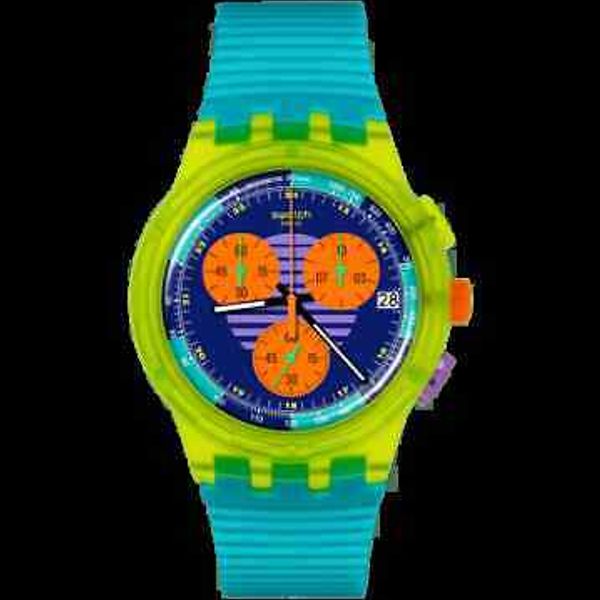 Swatch - SUSJ404 - SWATCH NEON WAVE | WatchCharts Marketplace