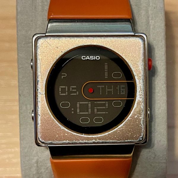 [WTS] Casio Futurist LA-2001-5A Digital Watch 2999 Module Negative ...