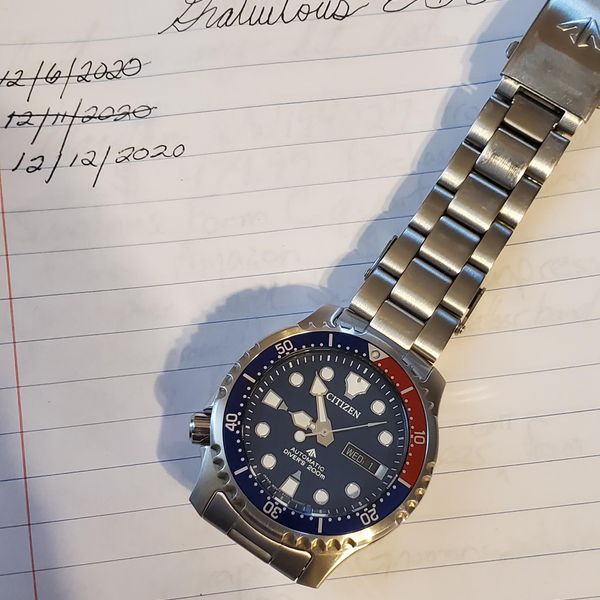 [WTS] Citizen Promaster Pepsi full kit with scuba tank SV$190 OBRO ...