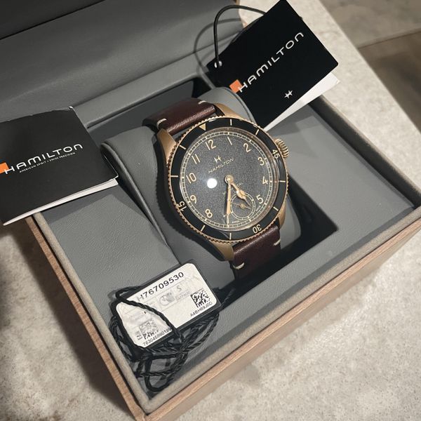 [WTS] Hamilton Pilot Pioneer Bronze Mechanical 43 - Reduced ...
