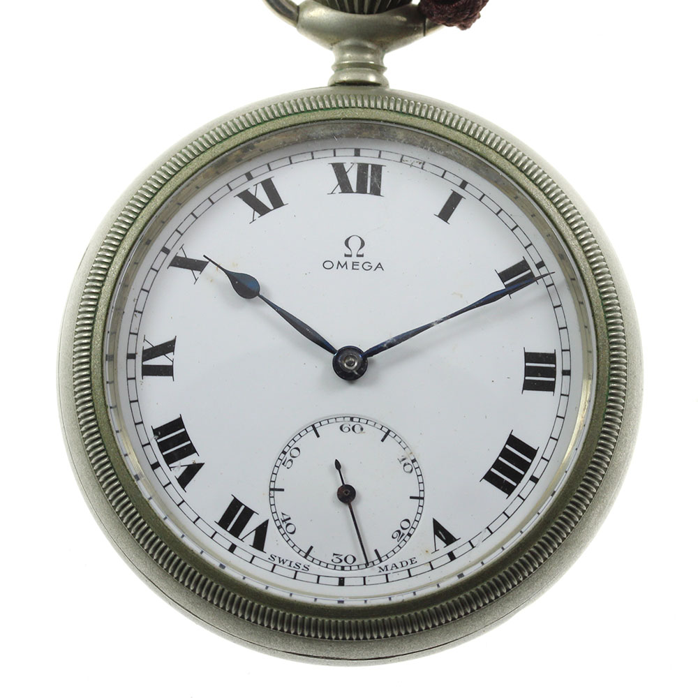 [OMEGA] Omega Small Second cal.43L Manual winding men's pocket watch ...