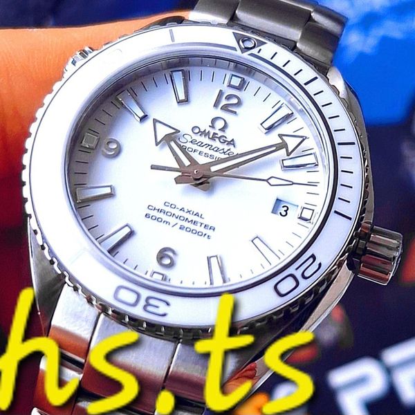 CHEAPEST???? 42mm Omega Planet Ocean Seamaster ⚪️ Polar White Automatic ...