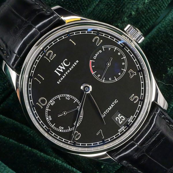 [WTS] IWC Portugieser Automatic 42.3MM Black Dial Stainless Steel ...