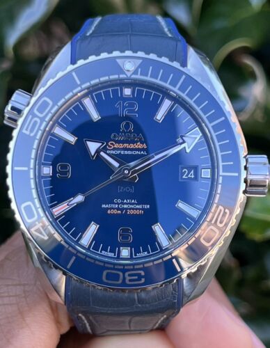 Omega Seamaster Planet Ocean 600m 43.5mm Blue Dial 215.33.44.21.03.001 ...