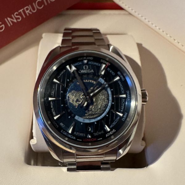 [WTS] Omega seamaster aqua terra worldtimer with steel bracelet ...