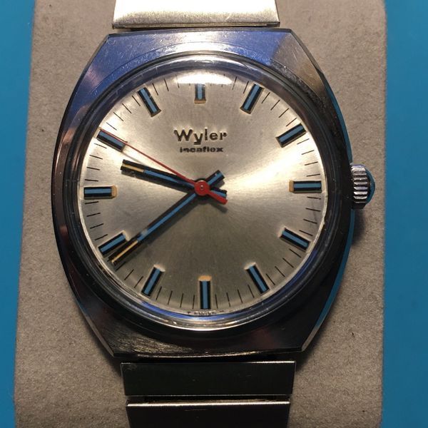 FS: Wyler Incaflex 1973-1162 Sstainless w/blue-n-red handset ...